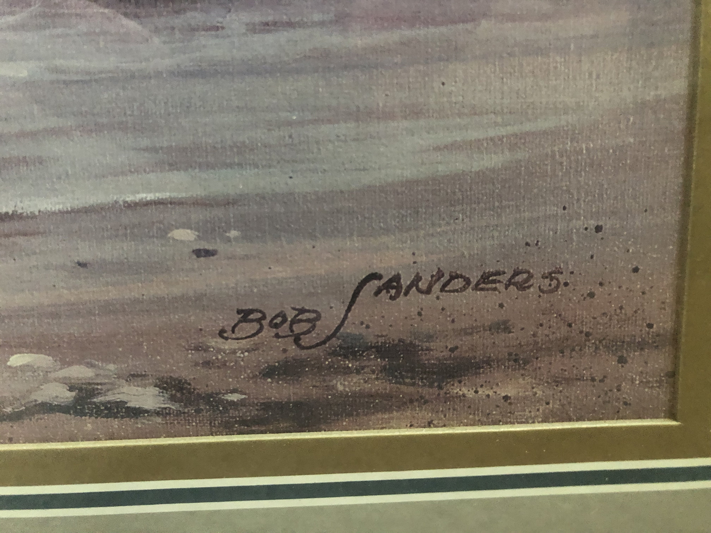 Bob Sanders Framed Lithograph Print Luminous | Etsy