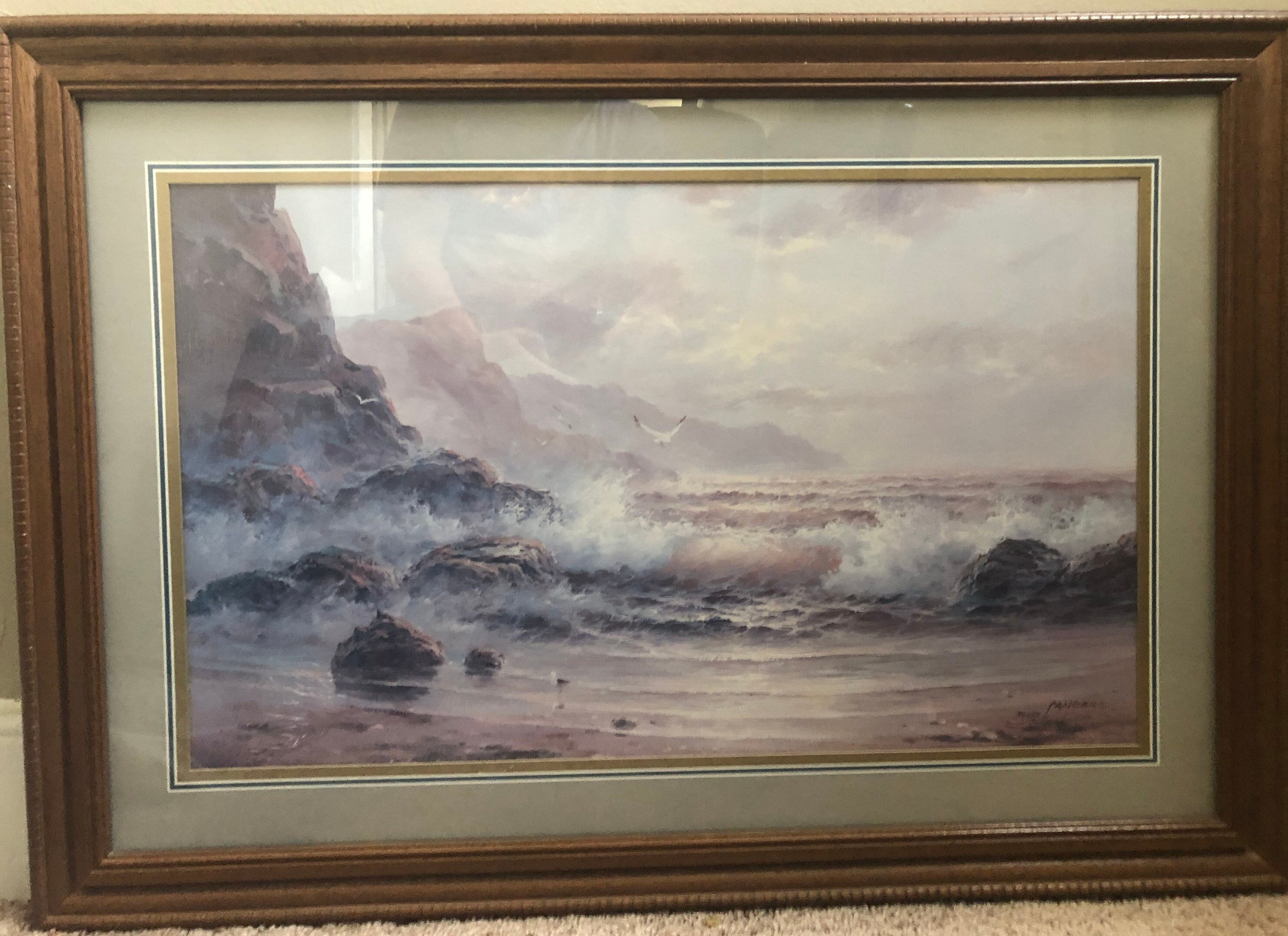 Bob Sanders Framed Lithograph Print Luminous | Etsy