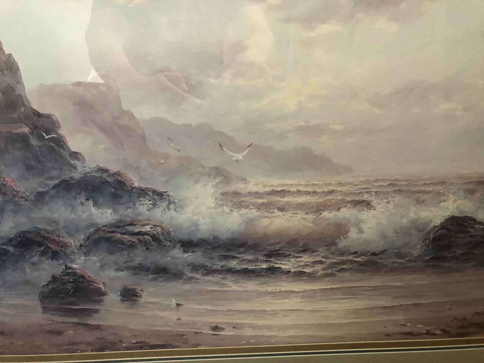 Bob Sanders Framed Lithograph Print Luminous | Etsy