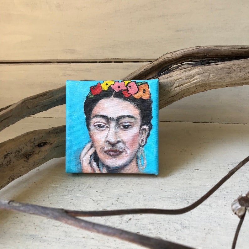 Frida Kahlo Portrait Frida Kahlo Art Mexican Icon Frida - Etsy Canada