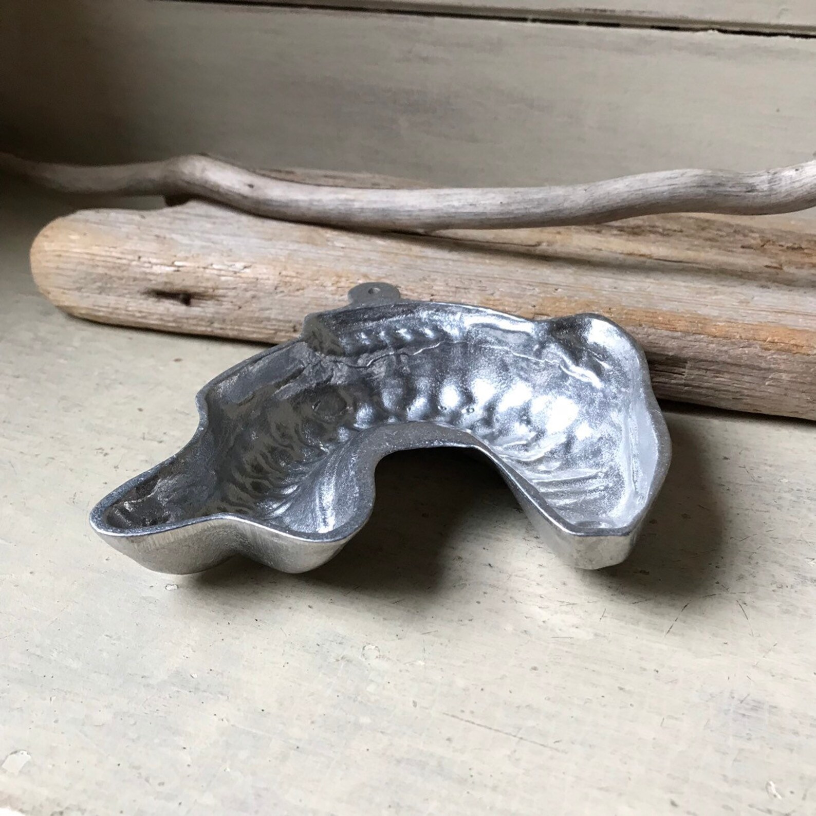 Aluminum Fish Mold Small Jumping Fish Aluminum Mold Vintage - Etsy