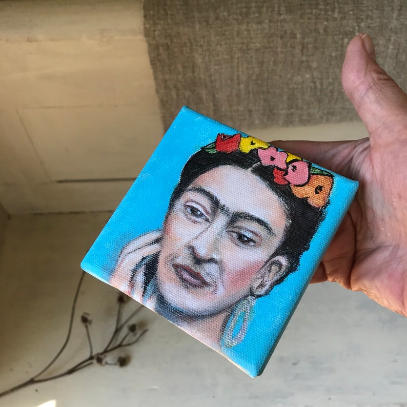 Frida Kahlo Portrait Frida Kahlo Art Mexican Icon Frida - Etsy Canada