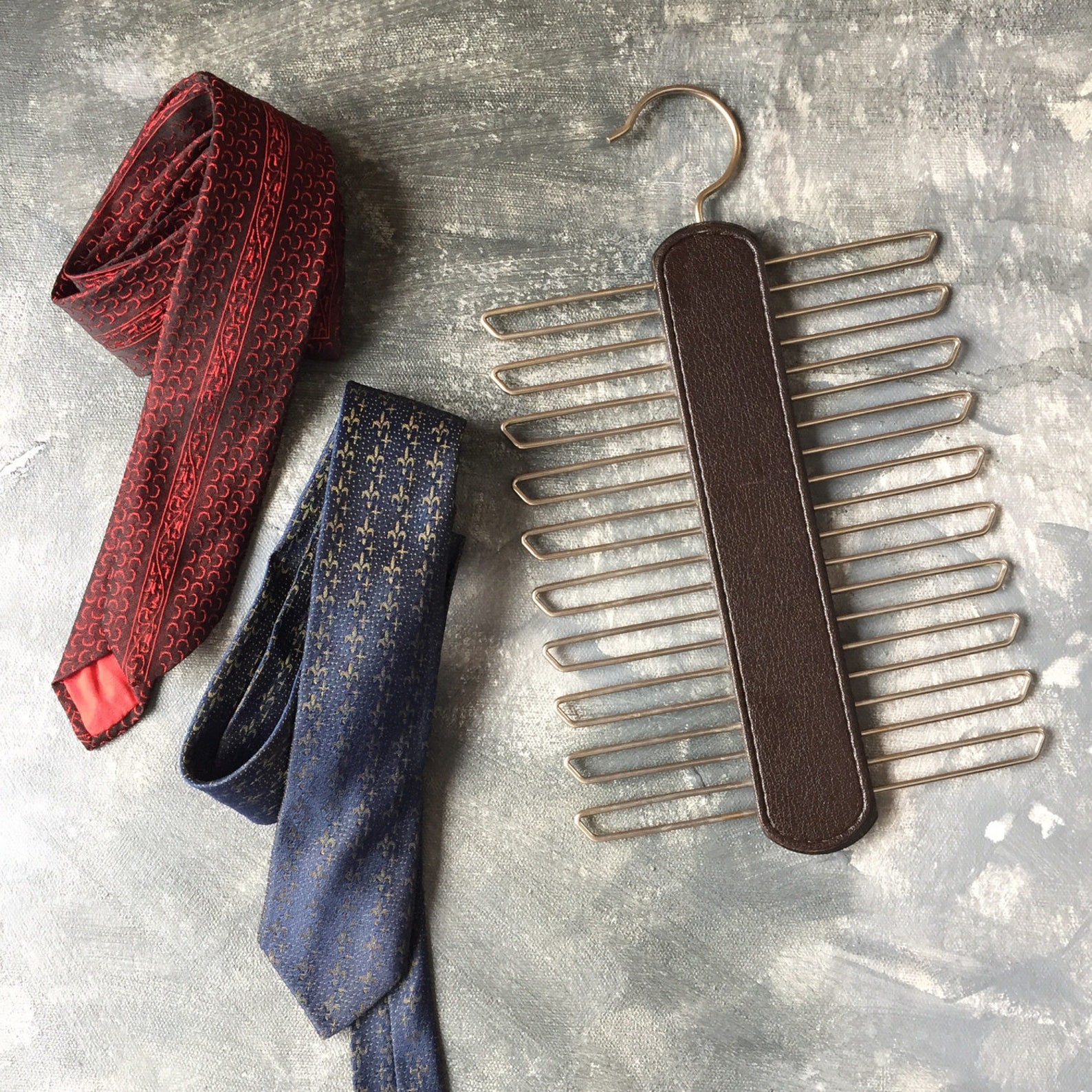 Men's Skinny Necktie Mid Century Modern Necktie Vintage | Etsy