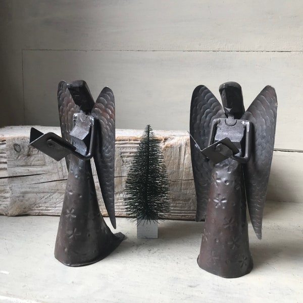 Primitive Angel Figurines - Etsy