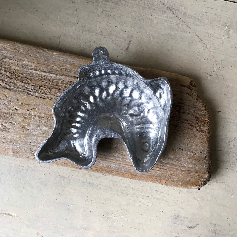 Aluminum Fish Mold Small Jumping Fish Aluminum Mold Vintage - Etsy