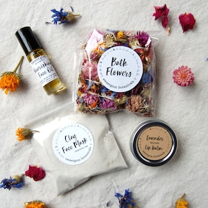 Pocket Spa, Mini Self Care Box, Herbal Bath Gift Set - Etsy