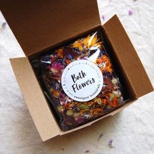 Pocket Spa, Mini Self Care Box, Herbal Bath Gift Set - Etsy