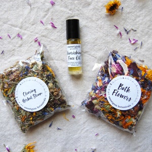 Pocket Spa, Tiny Self Care Box, Herbal Spa Gift Set - Etsy