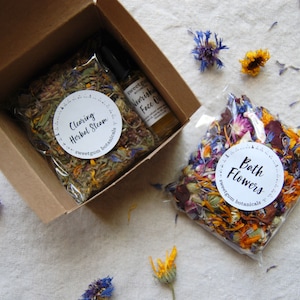 Pocket Spa, Tiny Self Care Box, Herbal Spa Gift Set - Etsy