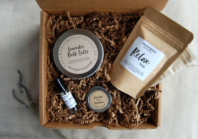 Relaxation Kit Self Care Gift Set Spa Care Package - Etsy