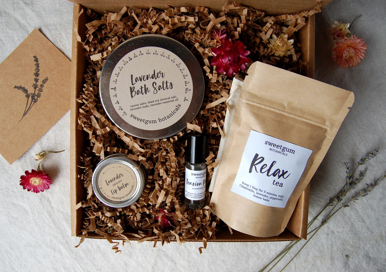 Relaxation Kit Self Care Gift Set Spa Care Package - Etsy