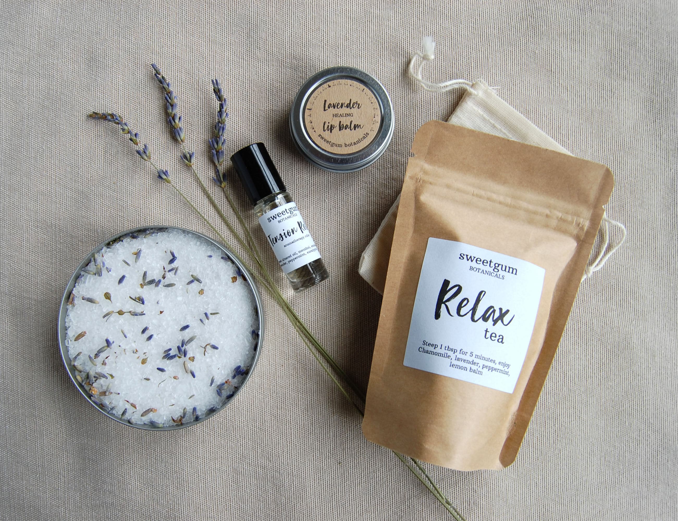 Relaxation Kit Self Care Gift Set Spa Care Package - Etsy Sweden