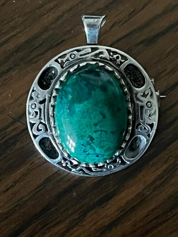 Peruvian pendant with inca - Gem