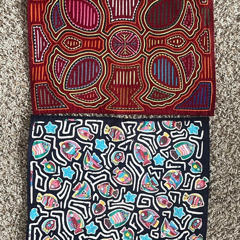 Mola Applique - Etsy