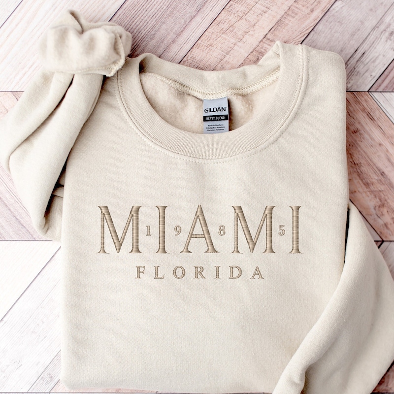 Miami Embroidery - Etsy