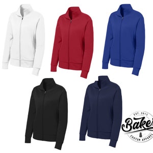Embroidered Front & Back Jacket - Custom Colors - Dance Team Apparel ...