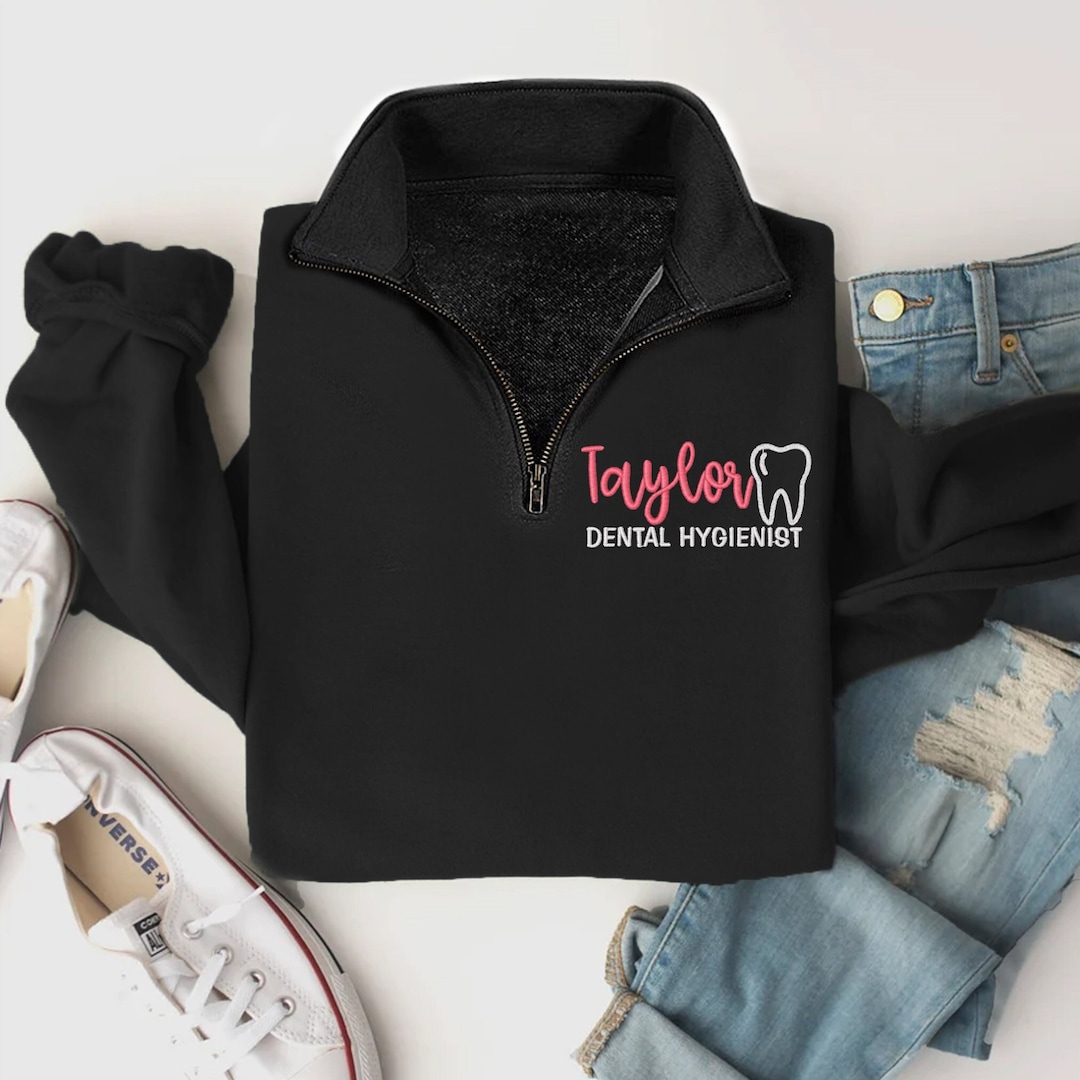 Embroidered Dental Hygiene Pullover - Dental Assistant Pullover ...