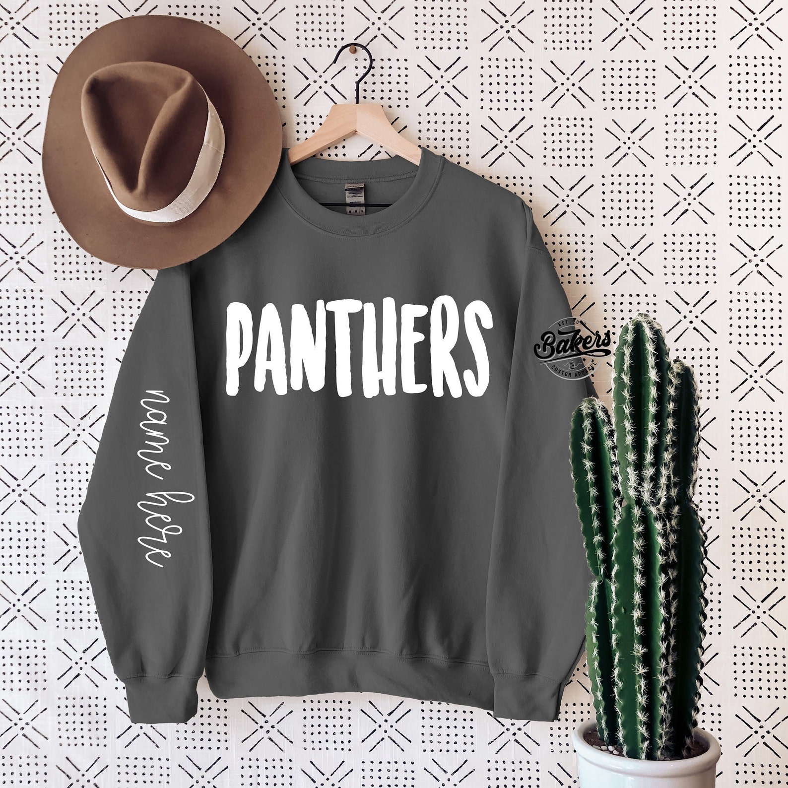 Custom Team Name Sweatshirt - Custom School Name Sweatshirt Pullover ...