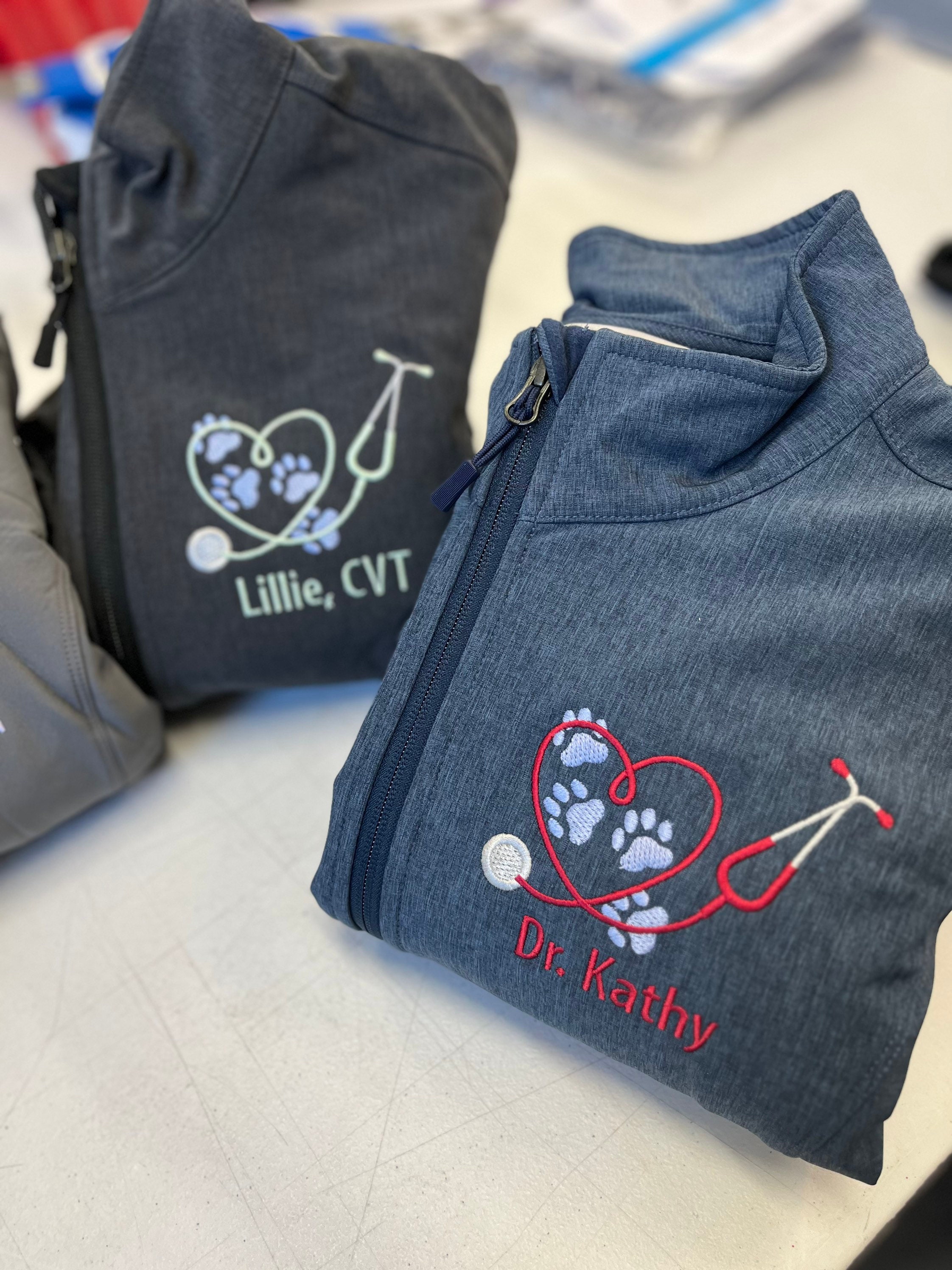 Vet Tech Vet Jacket Medical Jacket for Women Ladies - Etsy