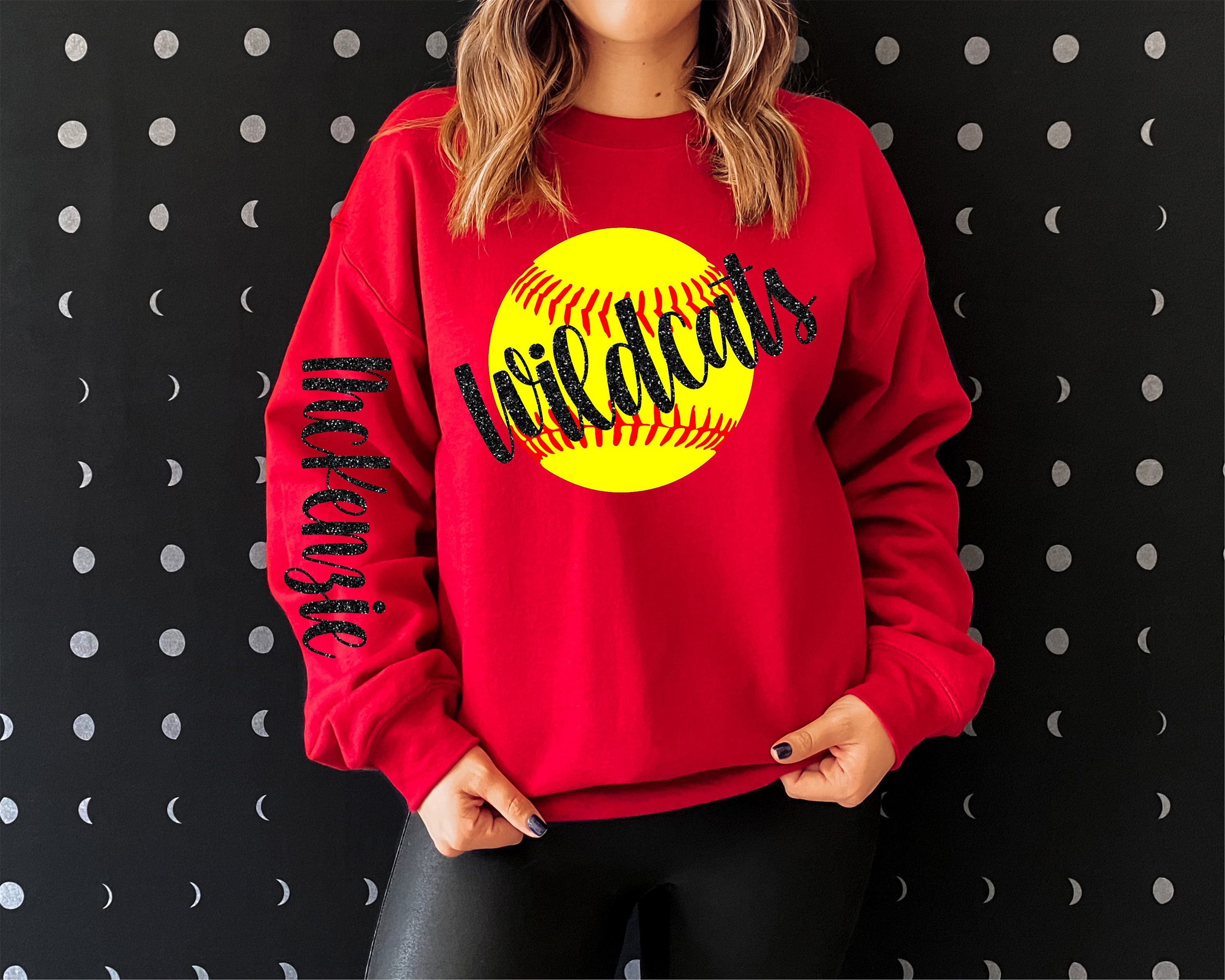 Custom Baseball Hoodie Sweatshirt Custom Softball Sweatshirt - Etsy