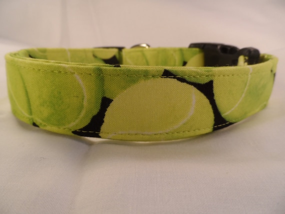 Tennis Ball Dog Collar - Etsy