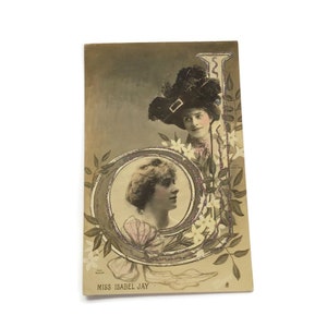 Isabel Jay Vintage British Stage Theatre Actress Postcard Belle Epoque ...