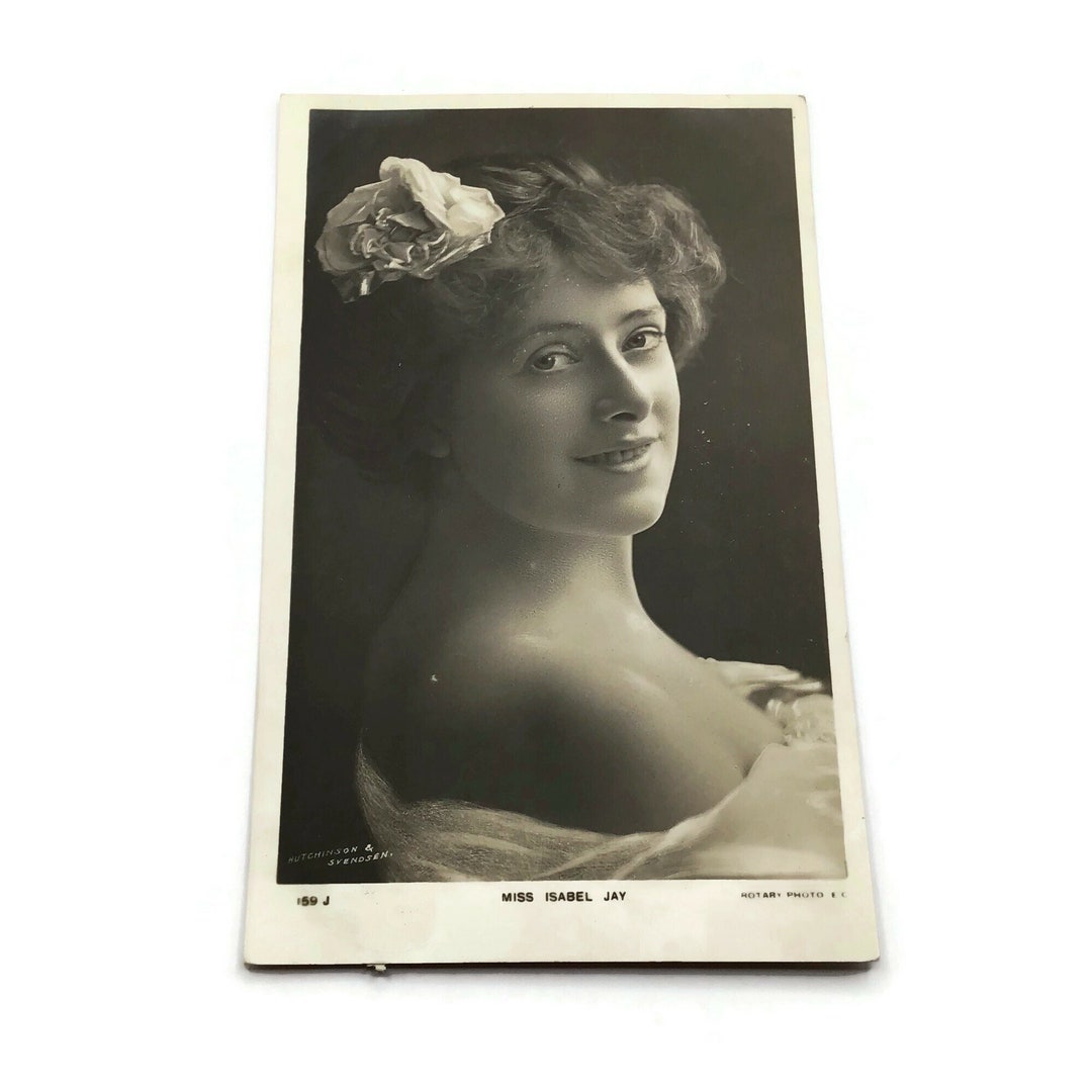 Isabel Jay Vintage British Actress Postcard - Etsy