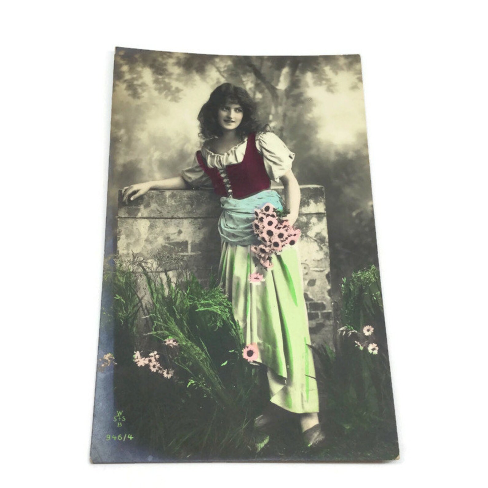 Vintage Gypsy Woman Postcard Antique Women Postcards - Etsy
