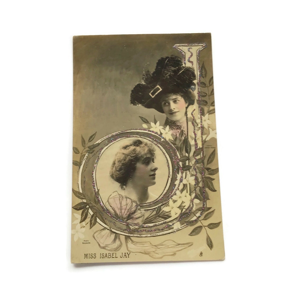 Isabel Jay Vintage British Stage Theatre Actress Postcard Belle Epoque ...