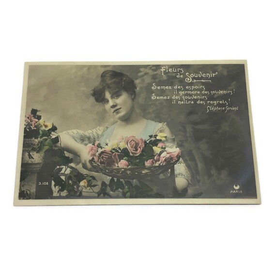 Art & Collectibles Collectibles Antique Romantic Women Postcards ...