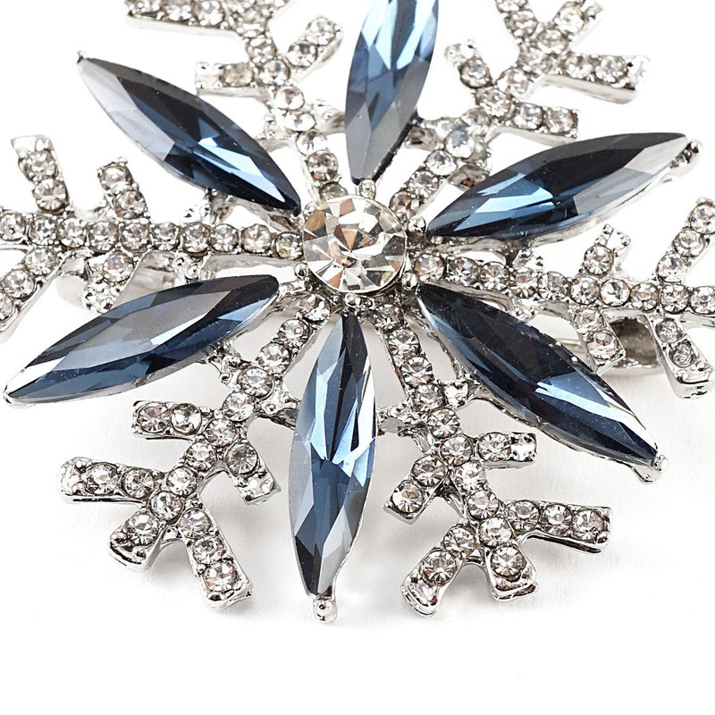 Snowflake Brooch Pin - Etsy