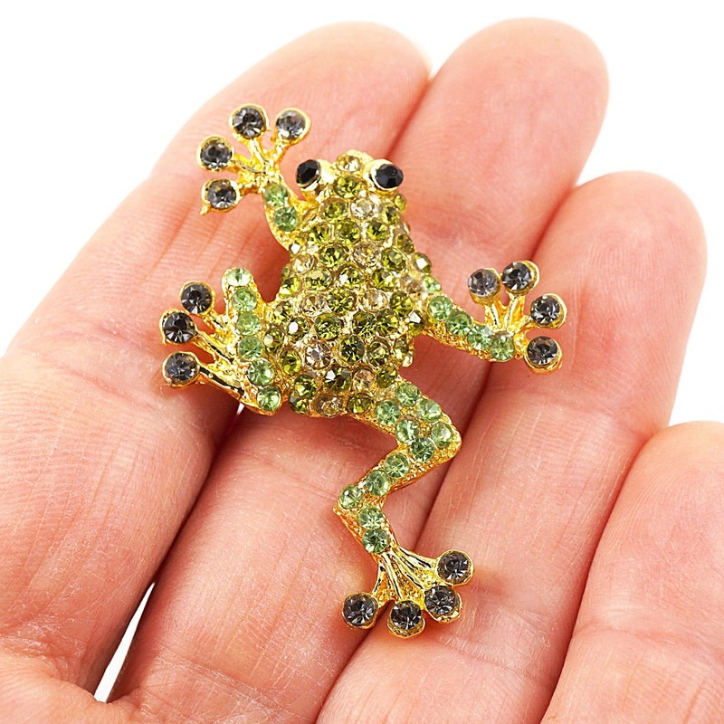 Crystal Brooch Pin - Etsy