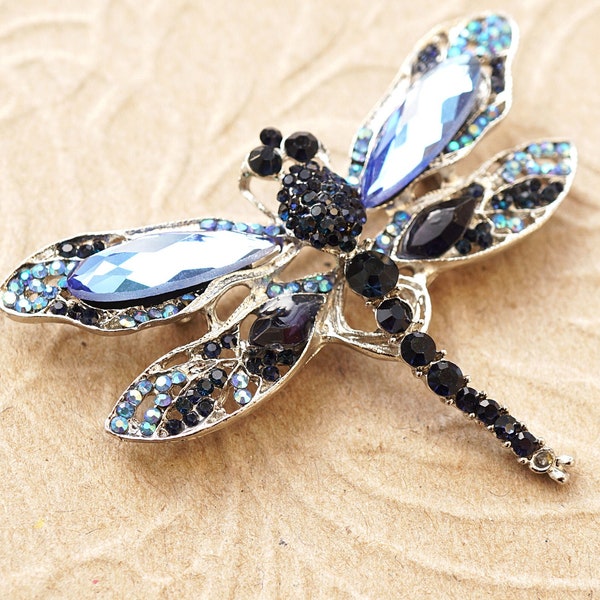 Dragonfly Shawl Pin - Etsy