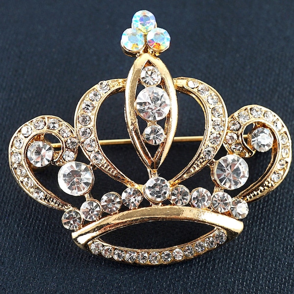 Crown Pin - Etsy