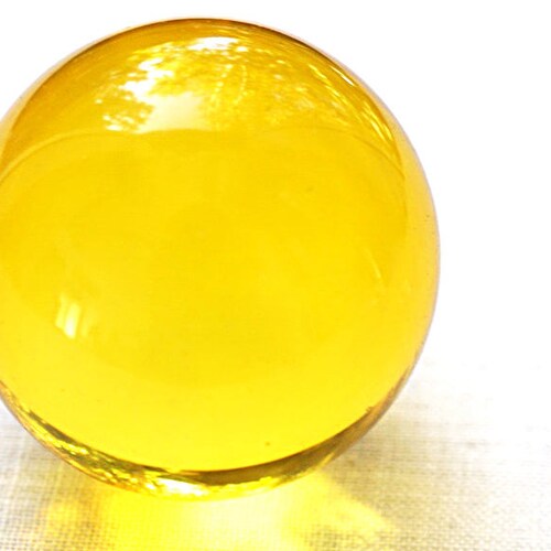 Green Magic Crystal Ball Large Marble Huge Glass Ball 39mm 1 - Etsy