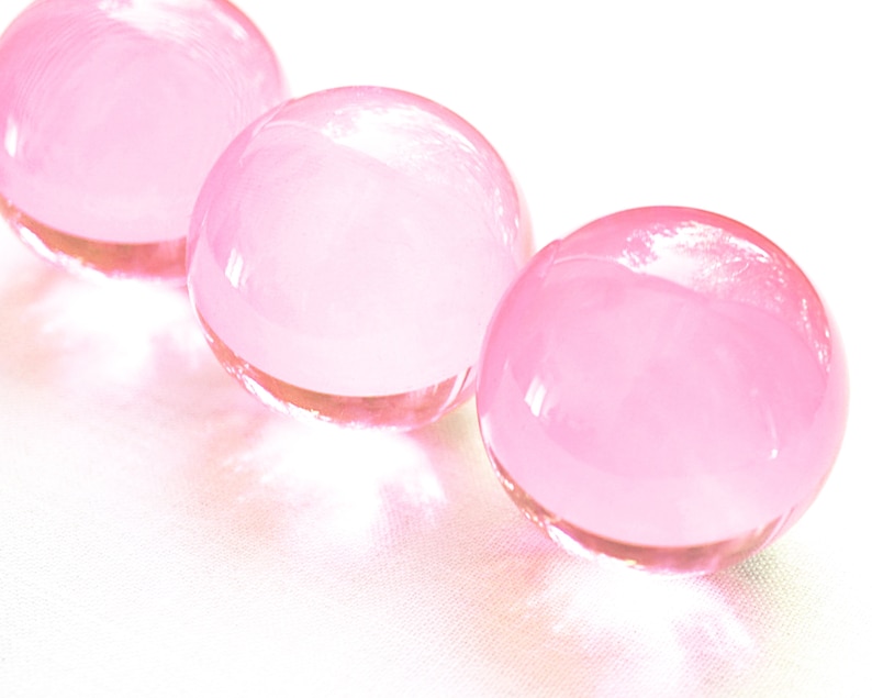 Light Pink Crystal Ball Huge Glass Ball 39mm Large Marble Big - Etsy