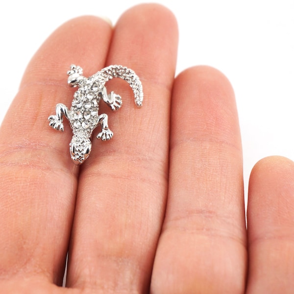 Gecko Pin - Etsy