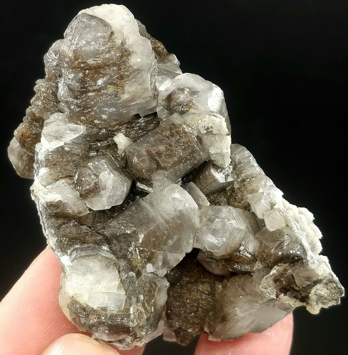 Natural Hexagonal Columnar Calcite Cluster Specimen Glow Under - Etsy