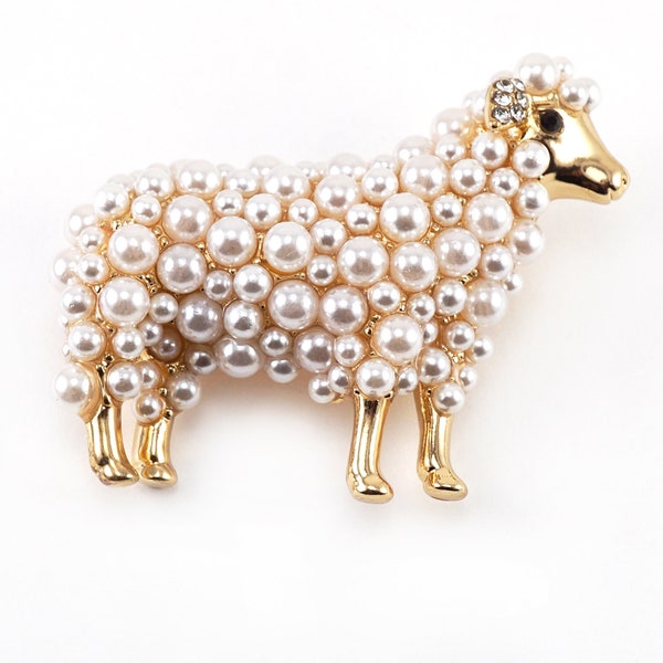 Sheep Brooch - Etsy