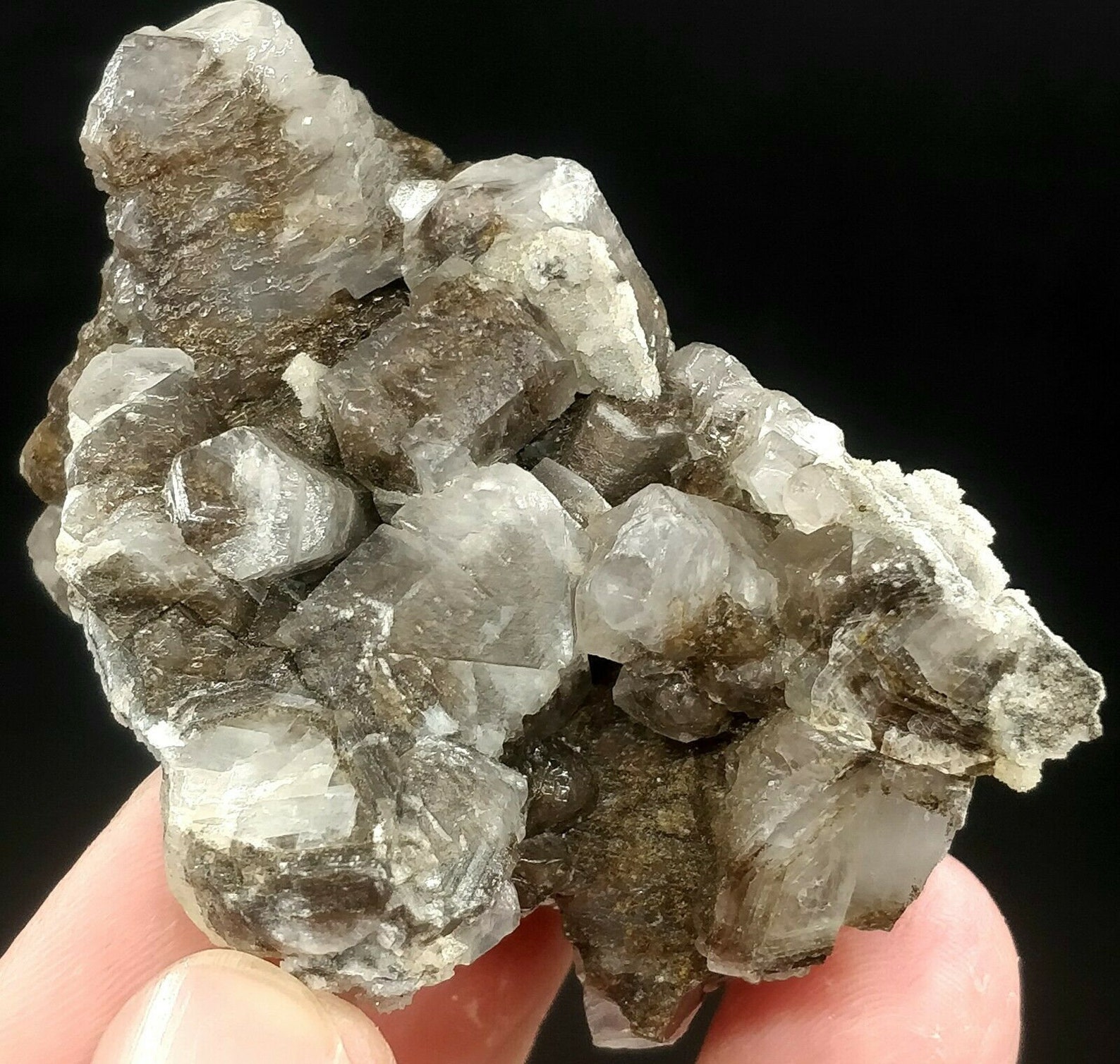 Natural Hexagonal Columnar Calcite Cluster Specimen Glow Under - Etsy