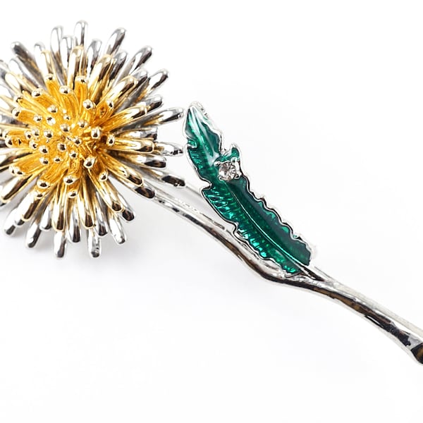 Dandelion Brooch - Etsy