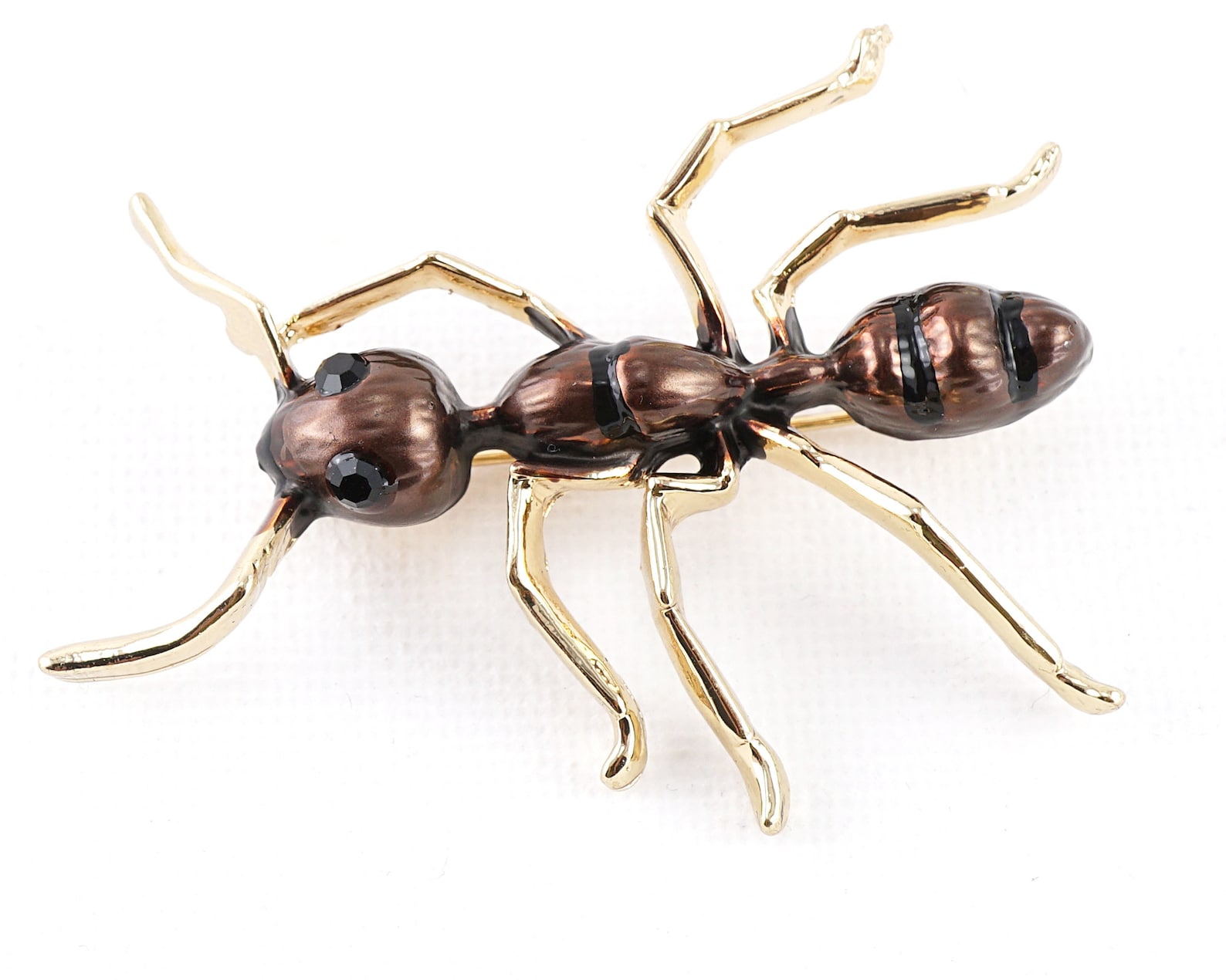 Big Ant Brooch Large Carpenter Ant Pin Huge Enamel Insect - Etsy