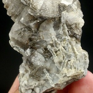 Natural Hexagonal Columnar Calcite Cluster Specimen Glow Under UV Light ...