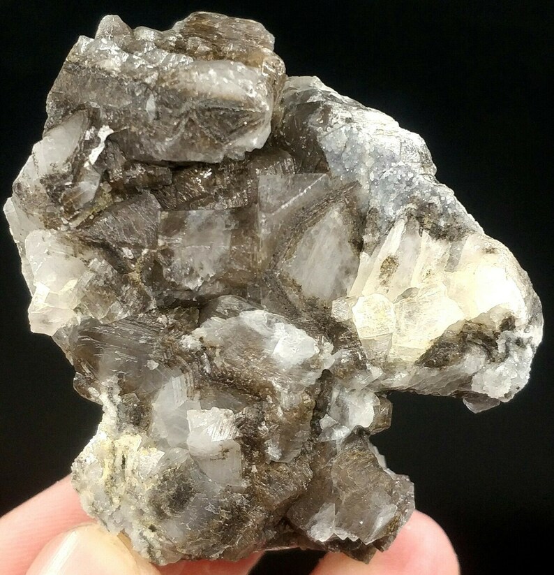 Natural Hexagonal Columnar Calcite Cluster Specimen Glow Under - Etsy