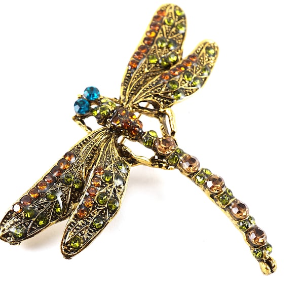 Dragonfly Pin - Etsy