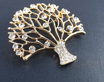 Tree of Life Brooch - Etsy