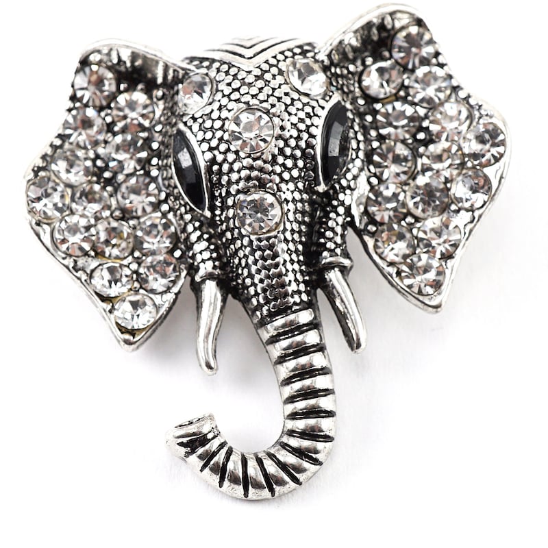 Elephant Brooch - Etsy