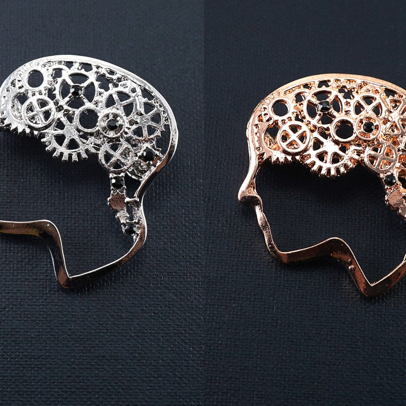 Brain Pin - Etsy