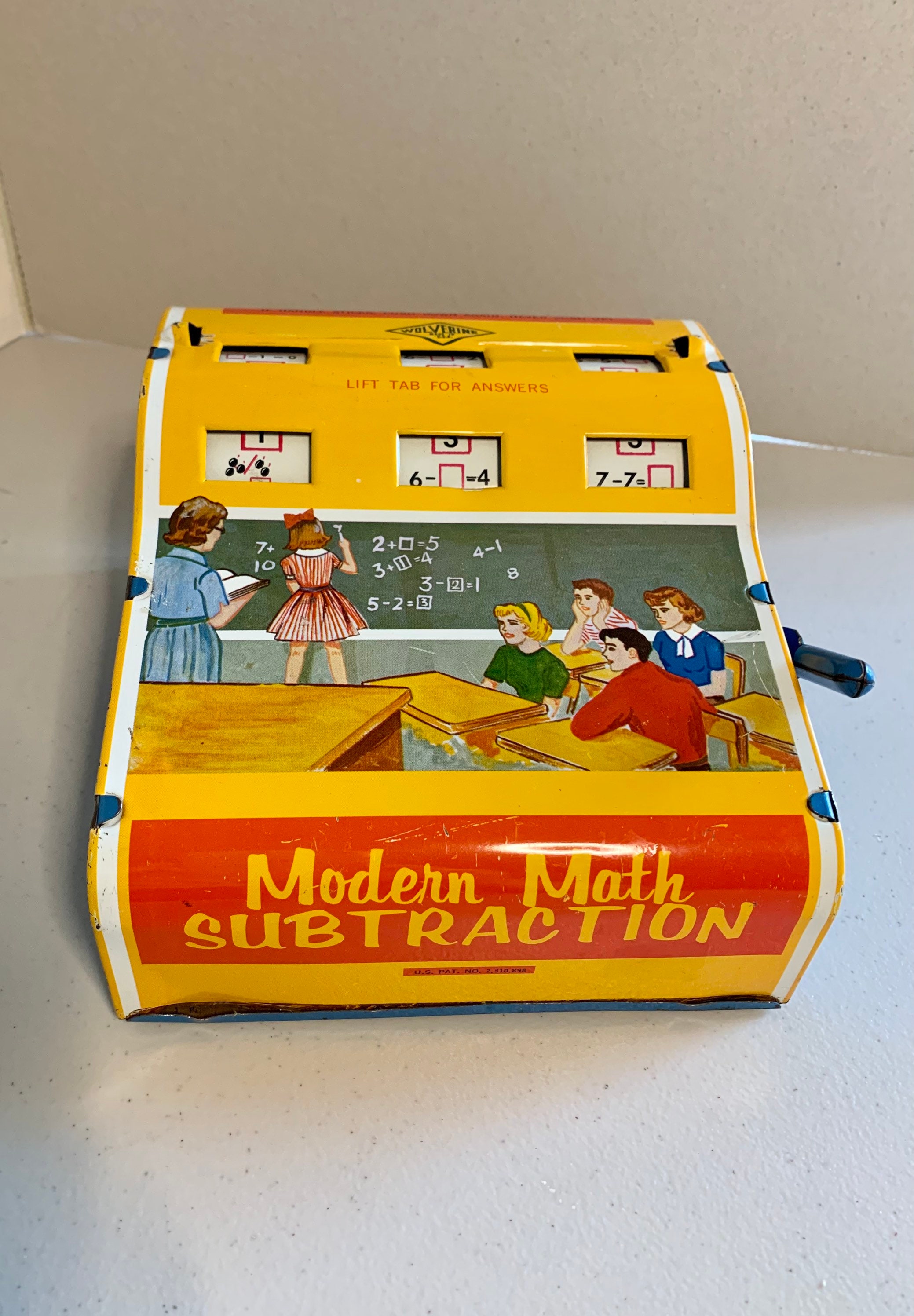 Vintage Wolverine Modern Math Subtractor Vintage Tin Toy - Etsy
