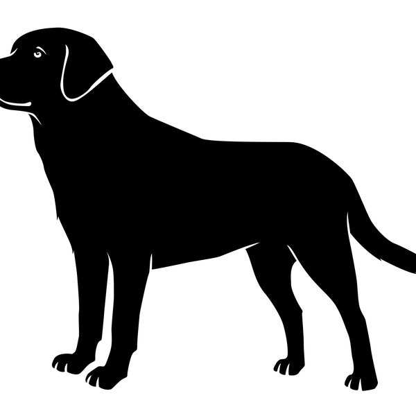 Lab Silhouette - Etsy